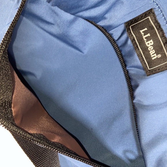 L.L. Bean | Bags | Ll Bean Cross Body Sling Bag Blue Kristi Embroidered ...